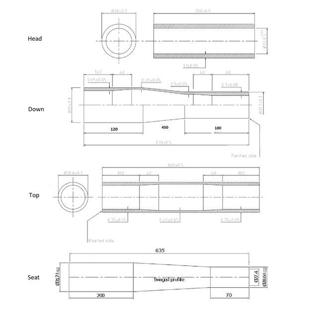 Kits, Main Tubes – Metal-Guru.com