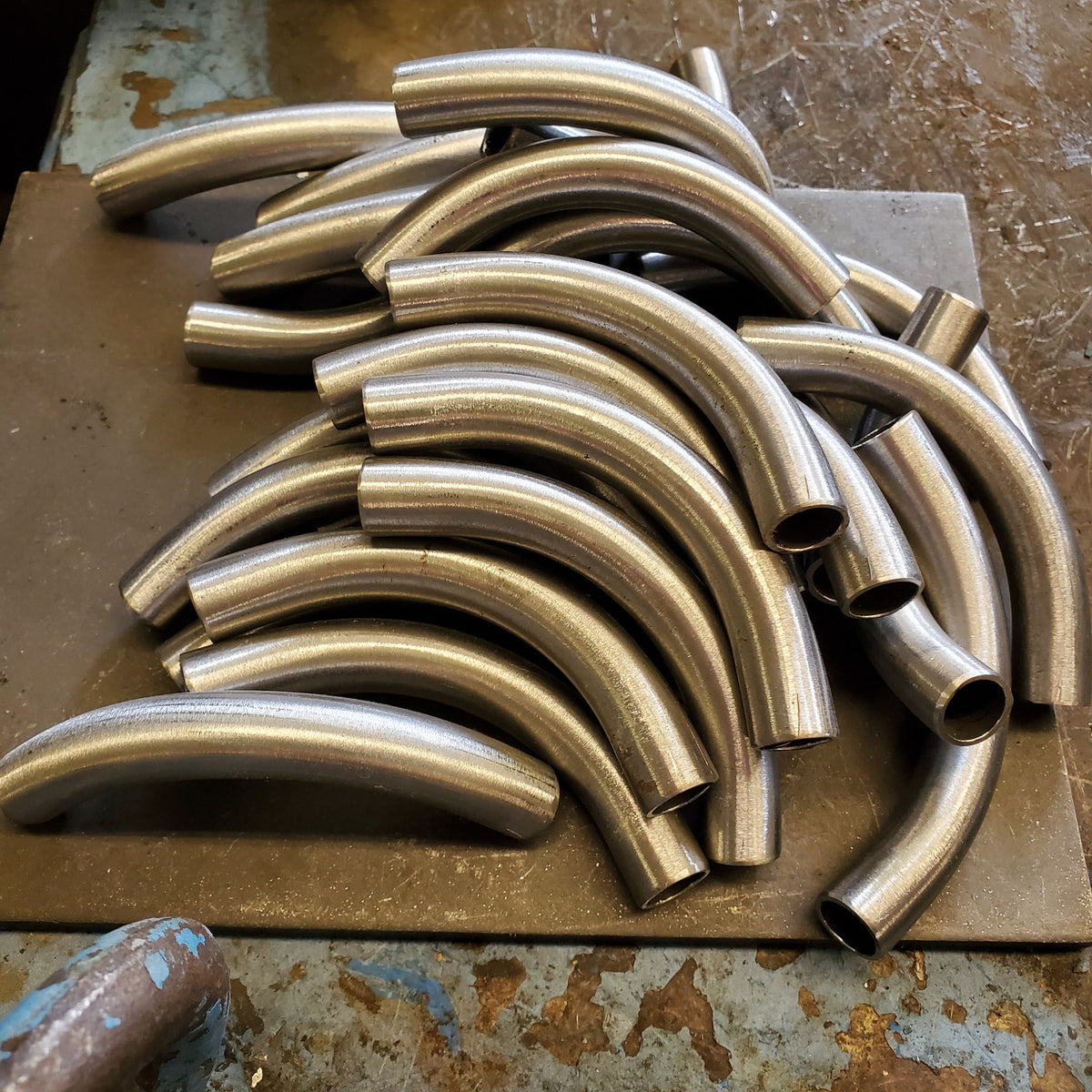 Prefab Curved Tubular Bridge, Tight Radius – Metal-Guru.com