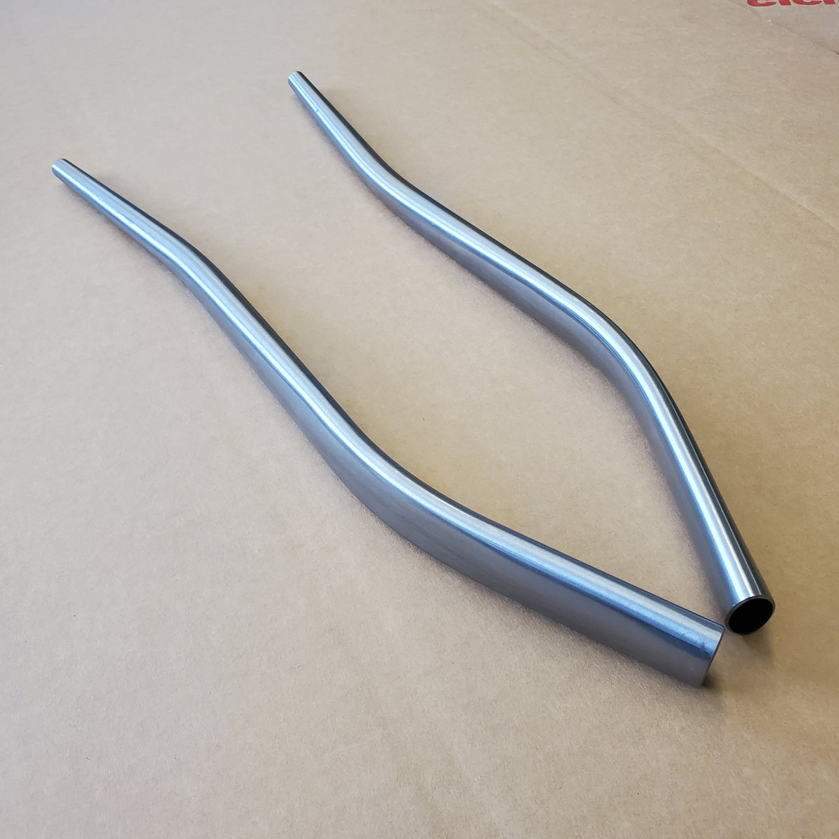 Metal Guru Custom Plus Bike Chain Stays, S bend, OV Tapered x 470 Long ...