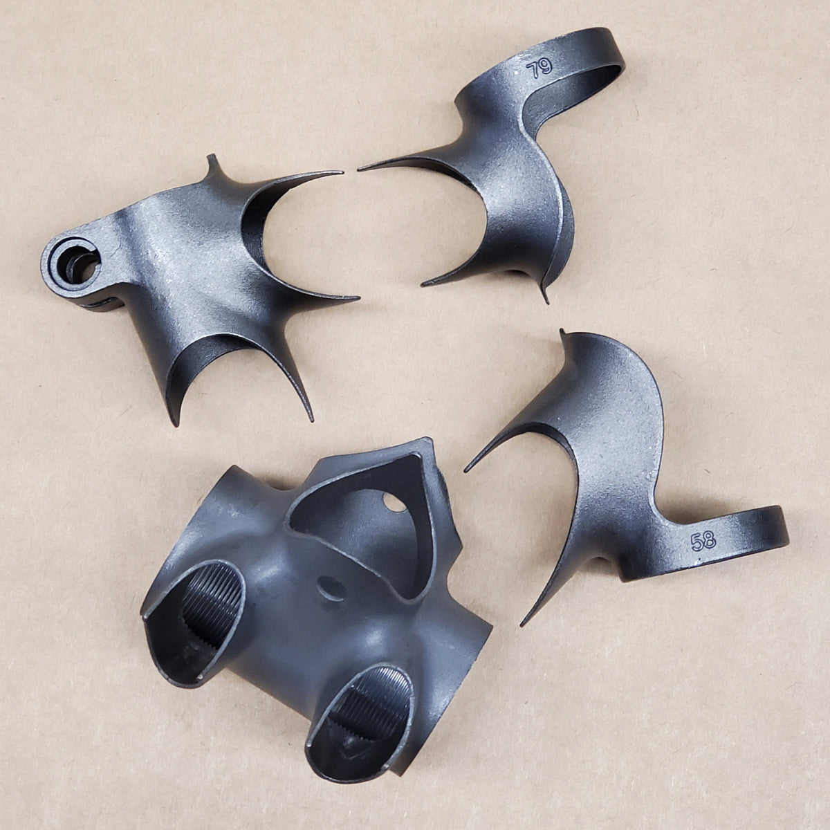 Road Plus or Gravel Lug Set, Sloping Top Tube – Metal-Guru.com