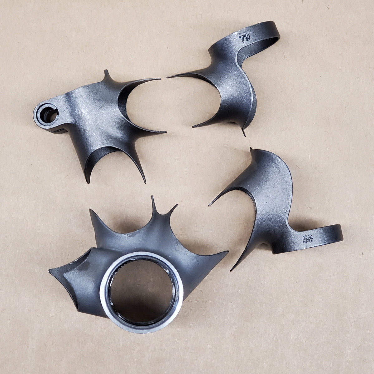 Road Plus or Gravel Lug Set, Sloping Top Tube – Metal-Guru.com