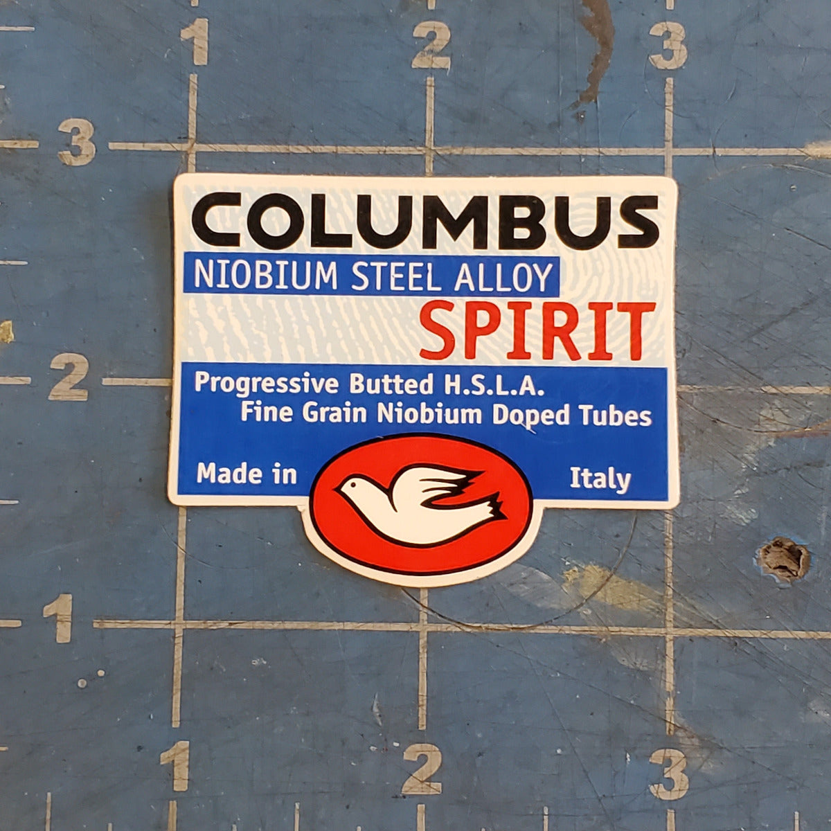 Vintage Columbus SPIRIT Niobium Decal – Metal-Guru.com