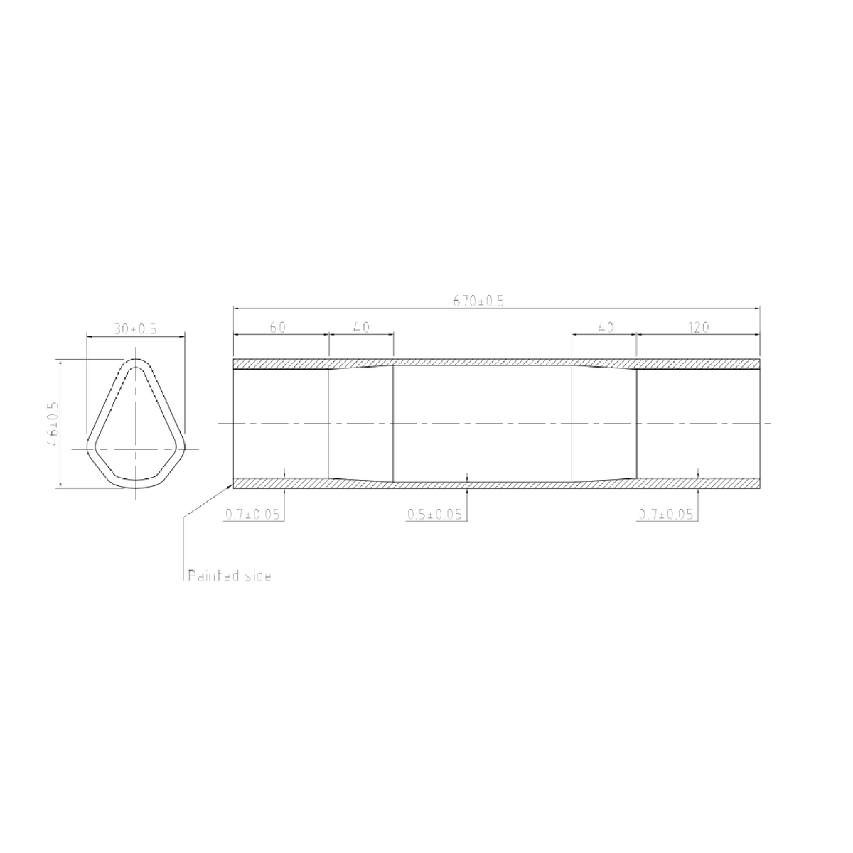 Custom Zona Oversize Aero Track Tube Set – Metal-Guru.com