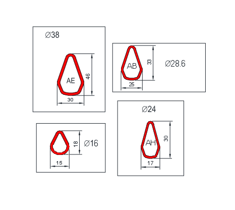 Custom Zona Oversize Aero Track Tube Set – Metal-Guru.com