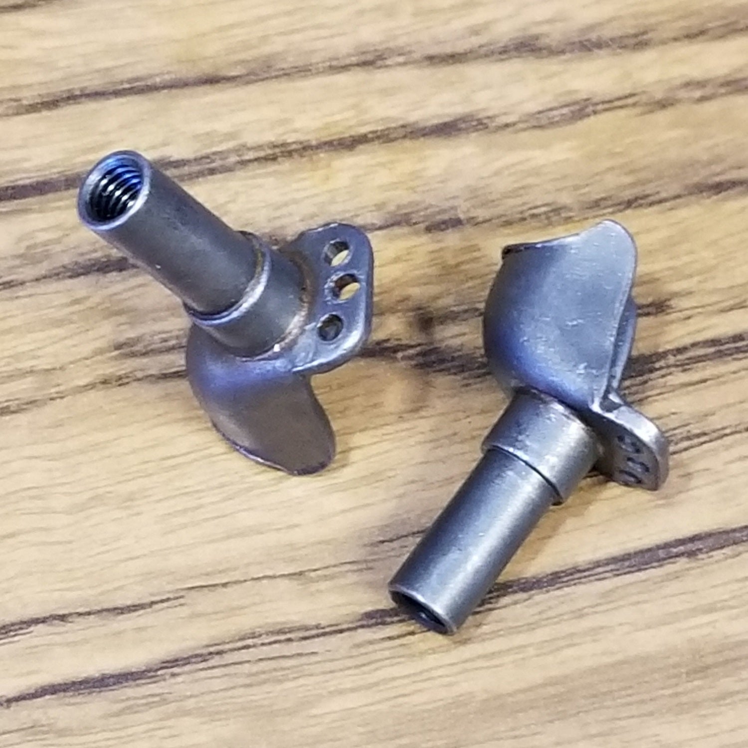 Rear Cantilever Brake Post, 13mm Offset Miter, Pair – Metal-Guru.com