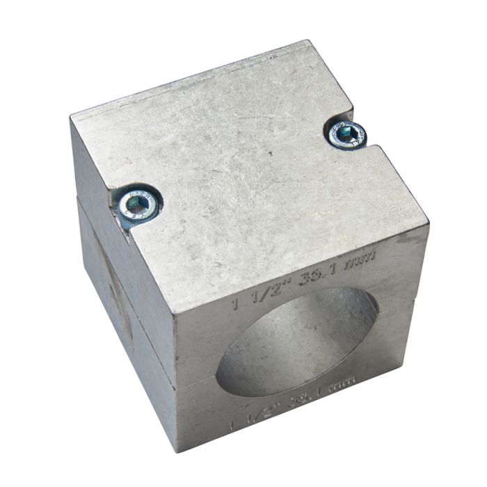 Tube Block, 1-1/2" bore, 2-1/4" Square x 2-1/4" Long – Metal-Guru.com